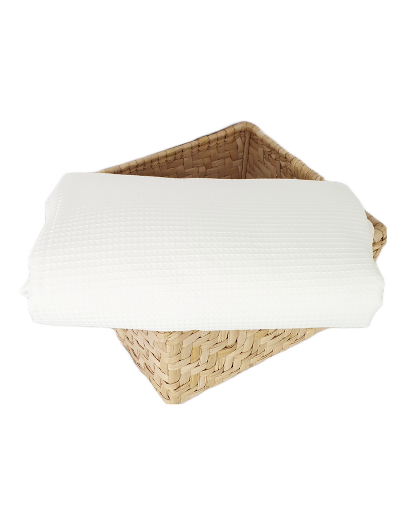Colcha Almoda Wafle Hueso King Size – ALMODA